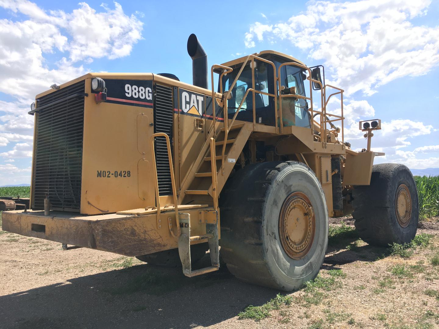 CARGADOR FRONTAL CATERPILLAR 988G - Venta de Maquinaria Wiebe